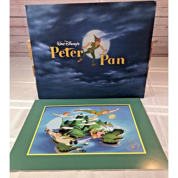 Disney | Art | Walt Disneys Peter Pan Lithograph Exclusive ...
